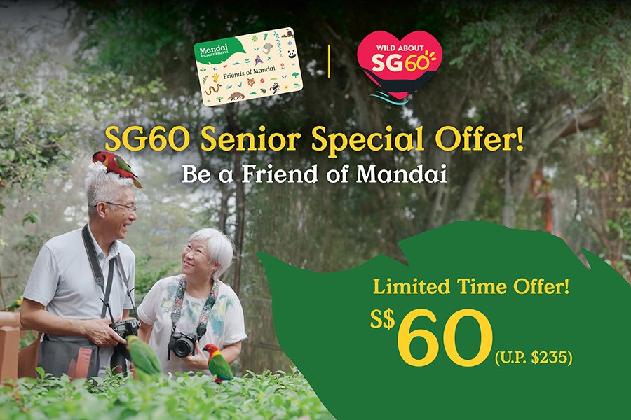 Mandai is Wild About SG60 | Mandai Wildlife Reserve