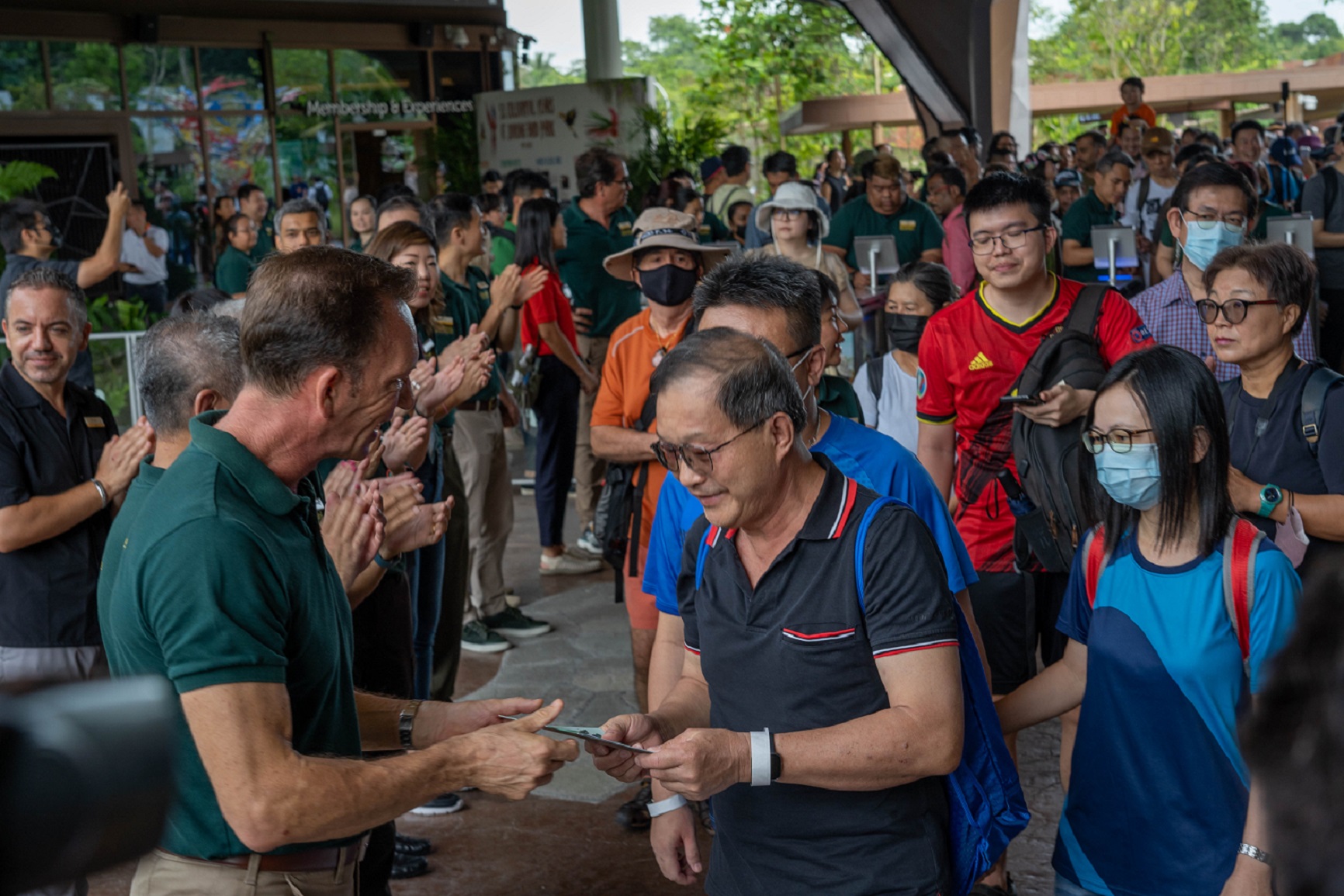 Bird Paradise welcomes first guests at the soft opening of Singapore's ...