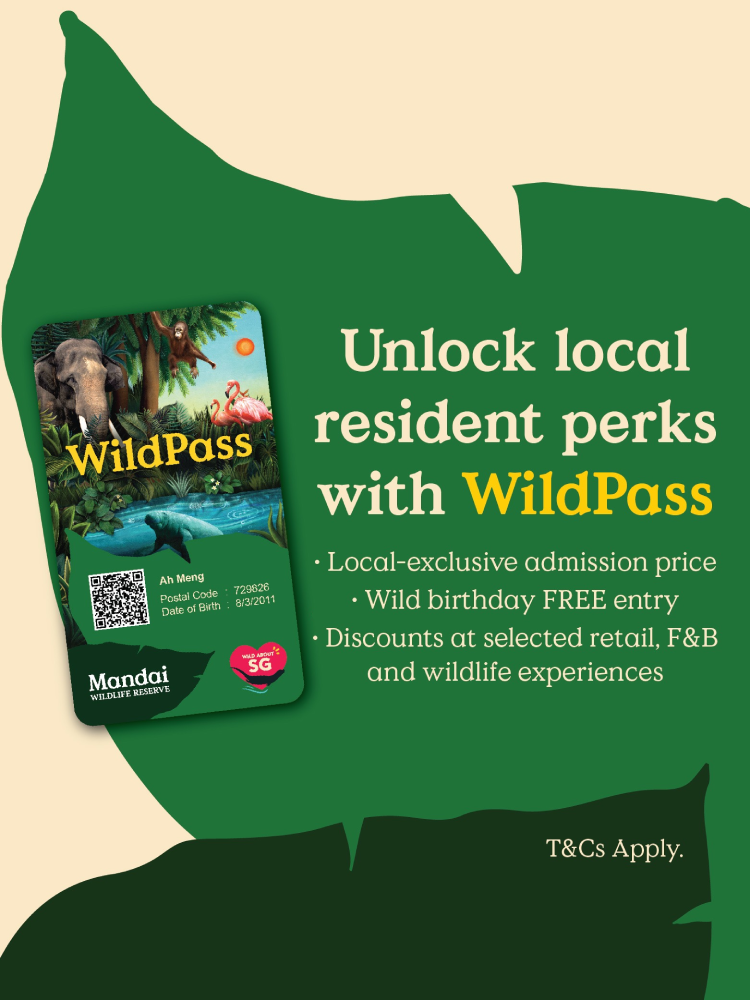WildPass - Free Digital Membership | Mandai Wildlife Reserve