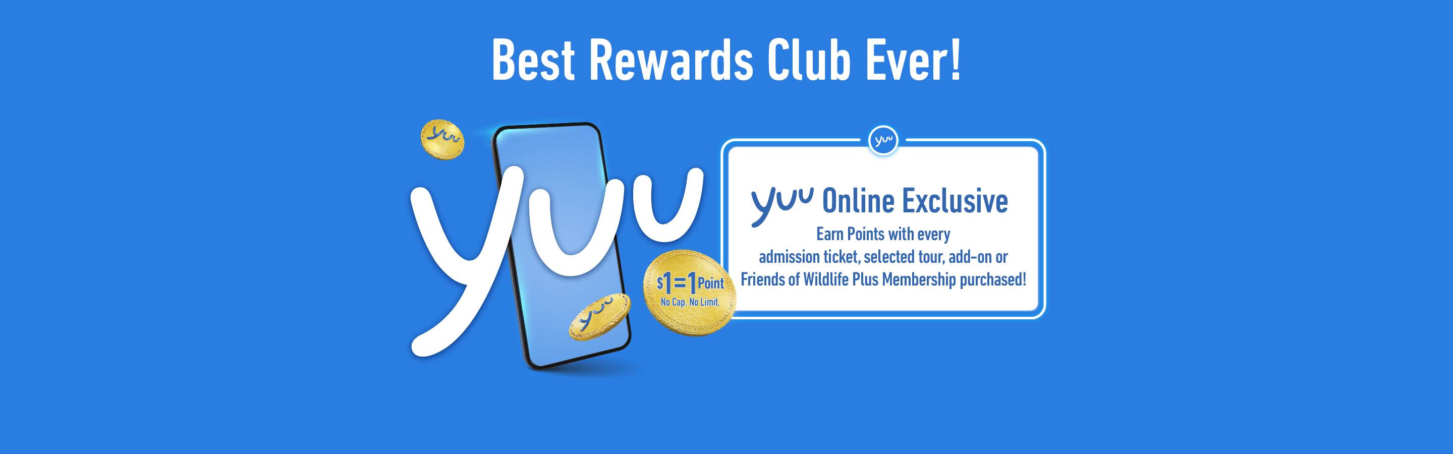 yuu Rewards Club | Mandai Wildlife Reserve