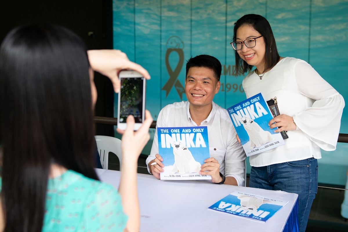 Press Room - Inuka the polar bear lives on in children book