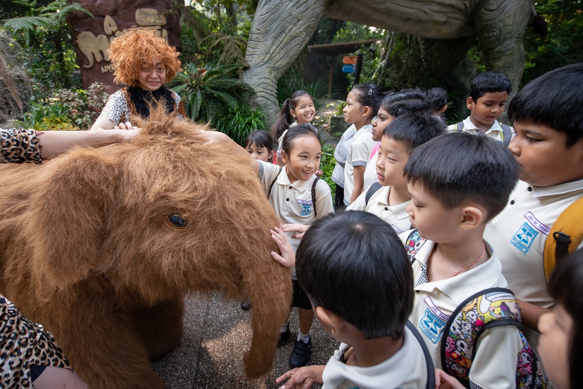 Press Room - Prehistoric megafauna debut at Singapore Zoo